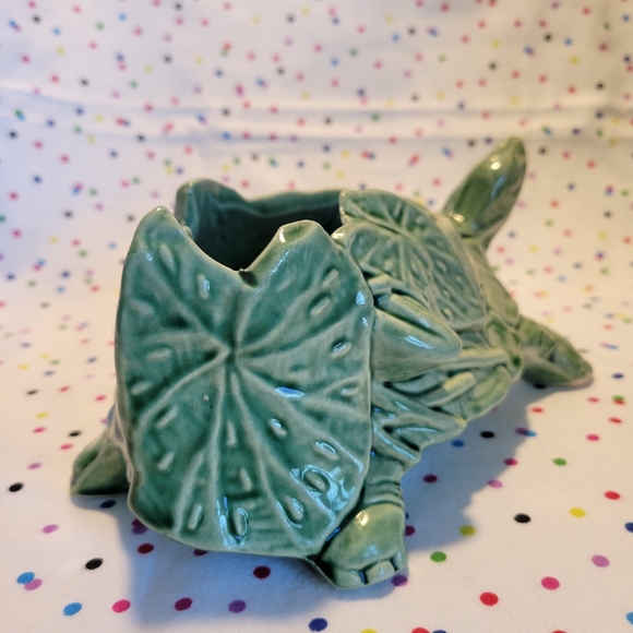 Mccoy | Other | Vintage Mccoy Turtle Planter | Poshmark